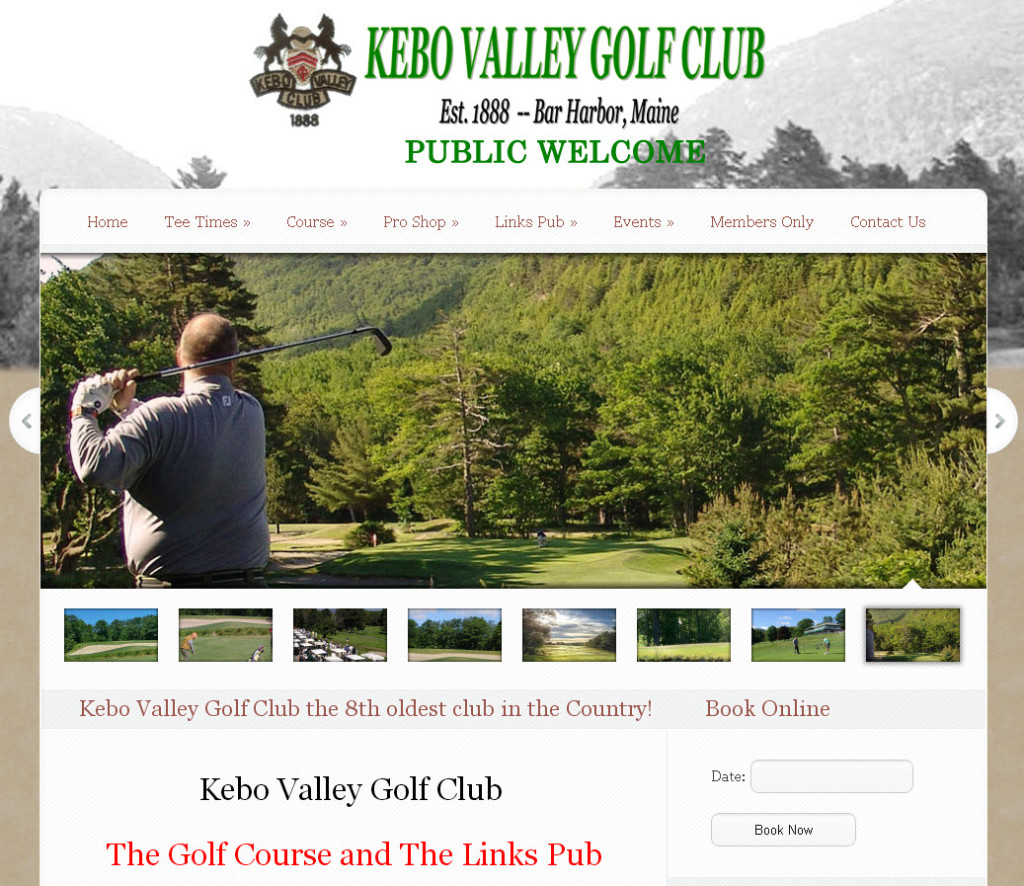 Kebo Valley Golf Course - Mount Desert Islands Chambers Oceanfront Cottages